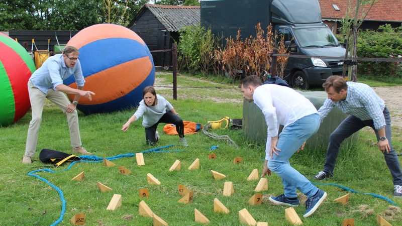 Teamactiviteiten op een locatie naar keuze